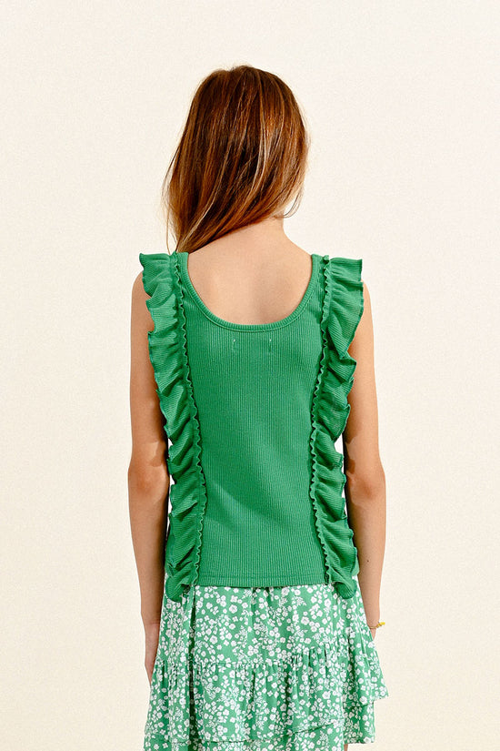 Girls Ruffle Tank Top – YellowBrickRoad
